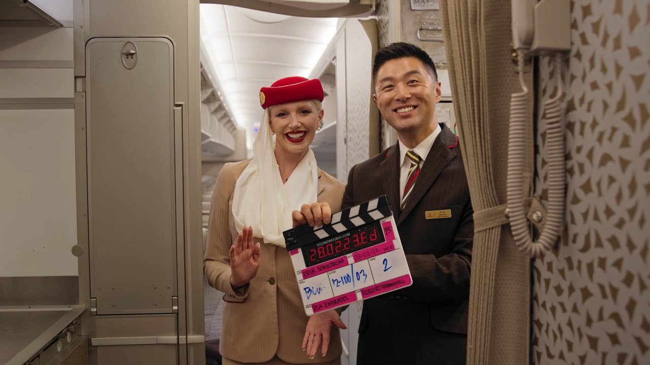 Emirates and Penélope Cruz in new TV commercial - YouTube