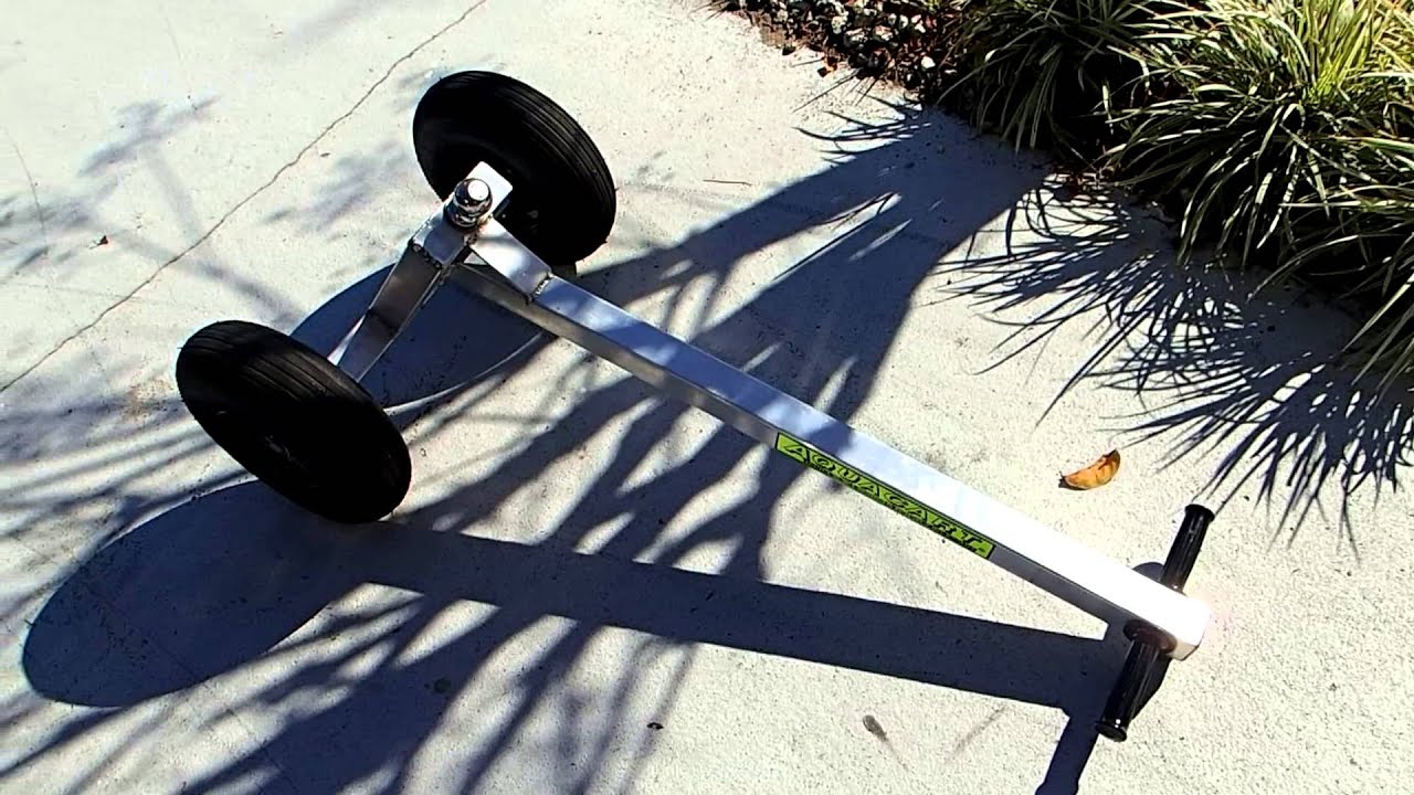 Aquacart Trailer Dolly Demo - YouTube