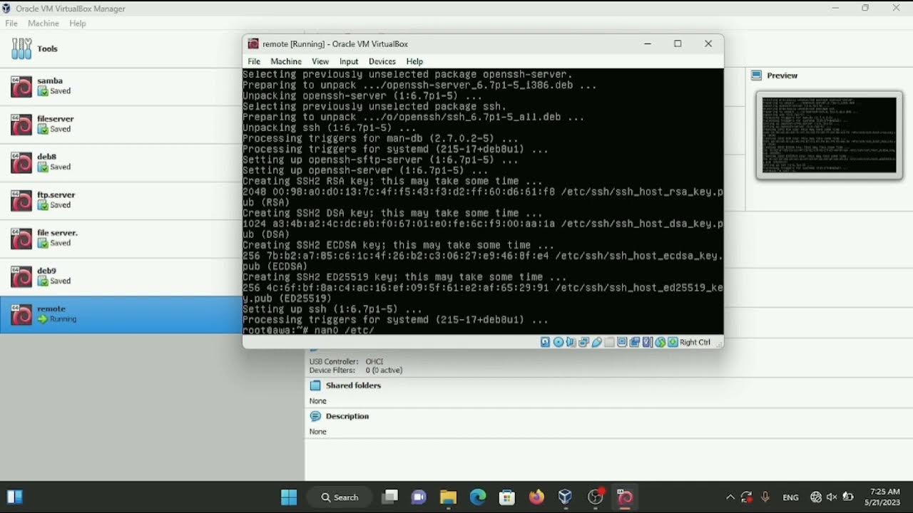 konfigurasi remote server menggunakan debian 8 - YouTube