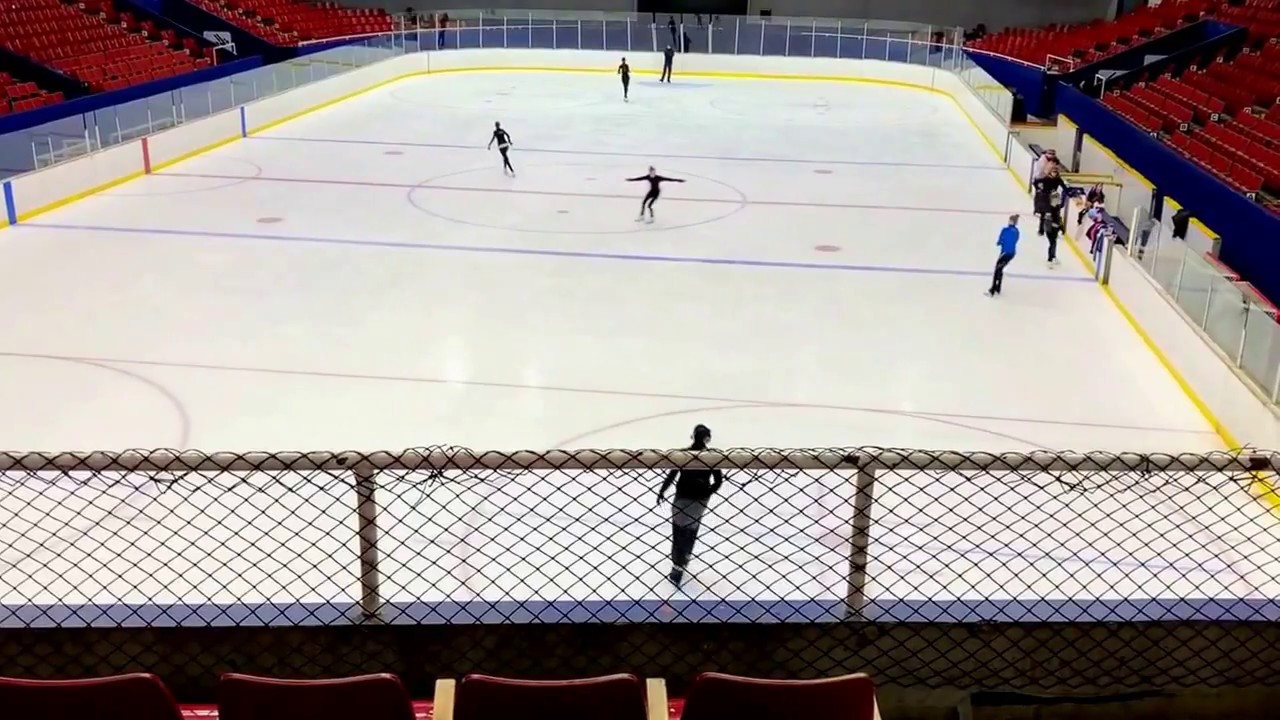 PNE Agrodome Ice Skating - YouTube