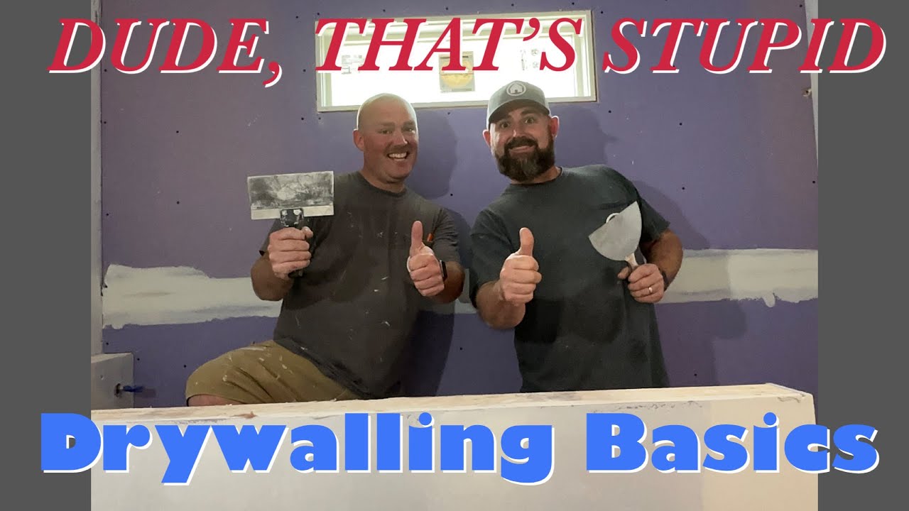 Drywalling Basics: Beginners Guide to Successful Walls - YouTube