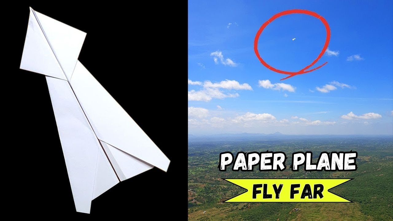 How To Make The Most Powerful Paper Airplane Throwing From Top Of how-to-make-the-most-powerful-paper-airplane-throwing-from-top-of