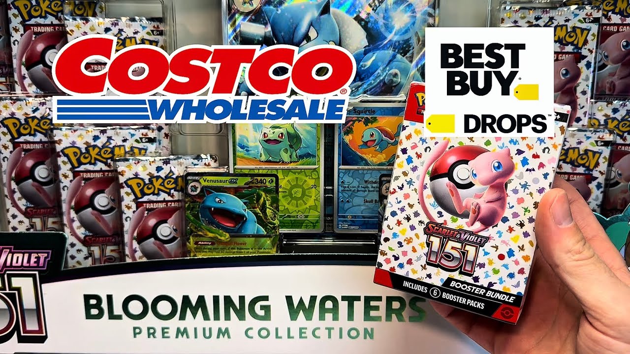 POKEMON 151 FROM COSTCO AND BEST BUY - YouTube