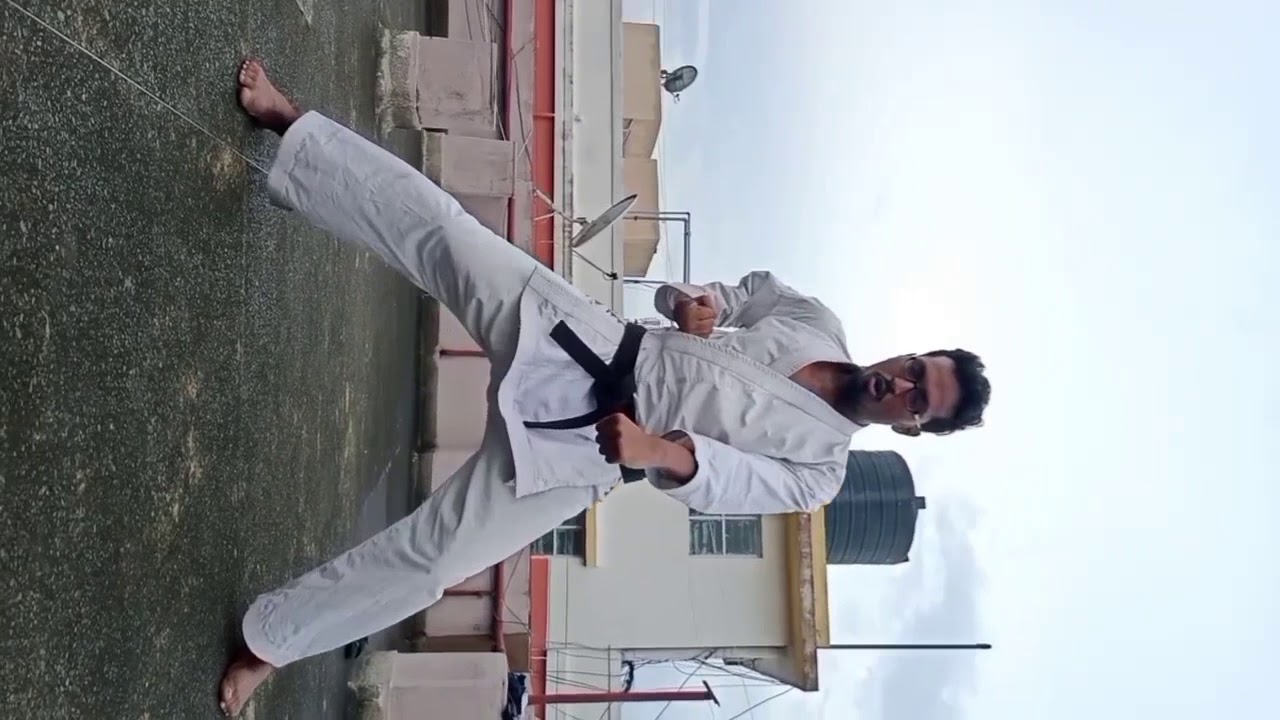 Class 1- KARATE Warm up PT and basic hand techniques full tutorial ...