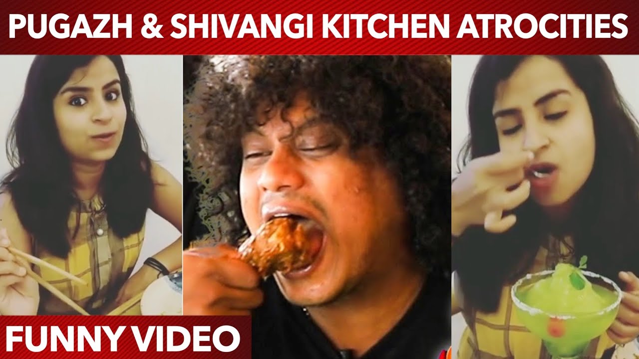 Pugazh and shivangi Ultimate Funny video | Kitchen Atrocities | Cooku ...