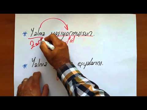 YALNIZ -- TERLETEN KELİMELER / ÖNDER HOCA