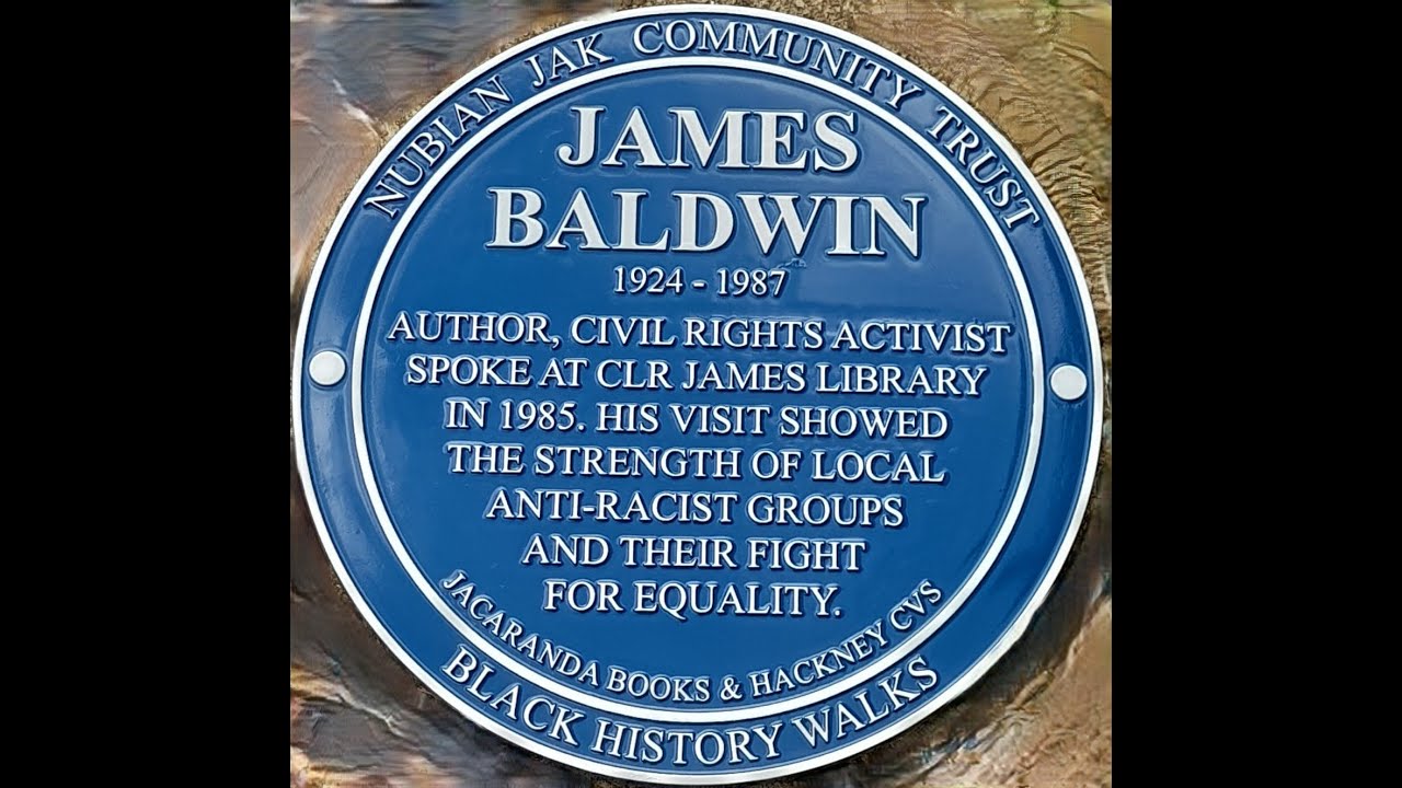 James Baldwin blue plaque unveiling (Penguin Uk books) - YouTube