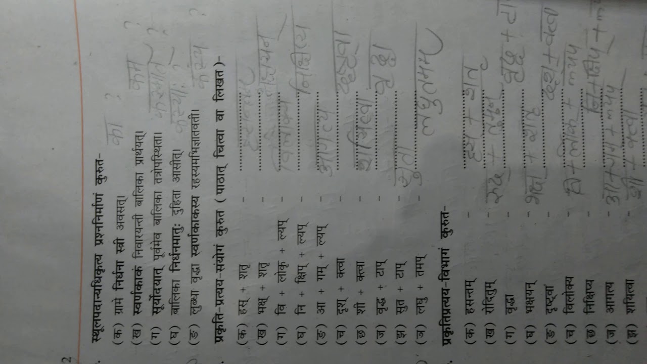 Class 9 Sanskrit "Swarnakakah" Abyaas Solutions by Satyanarayan Dash ...