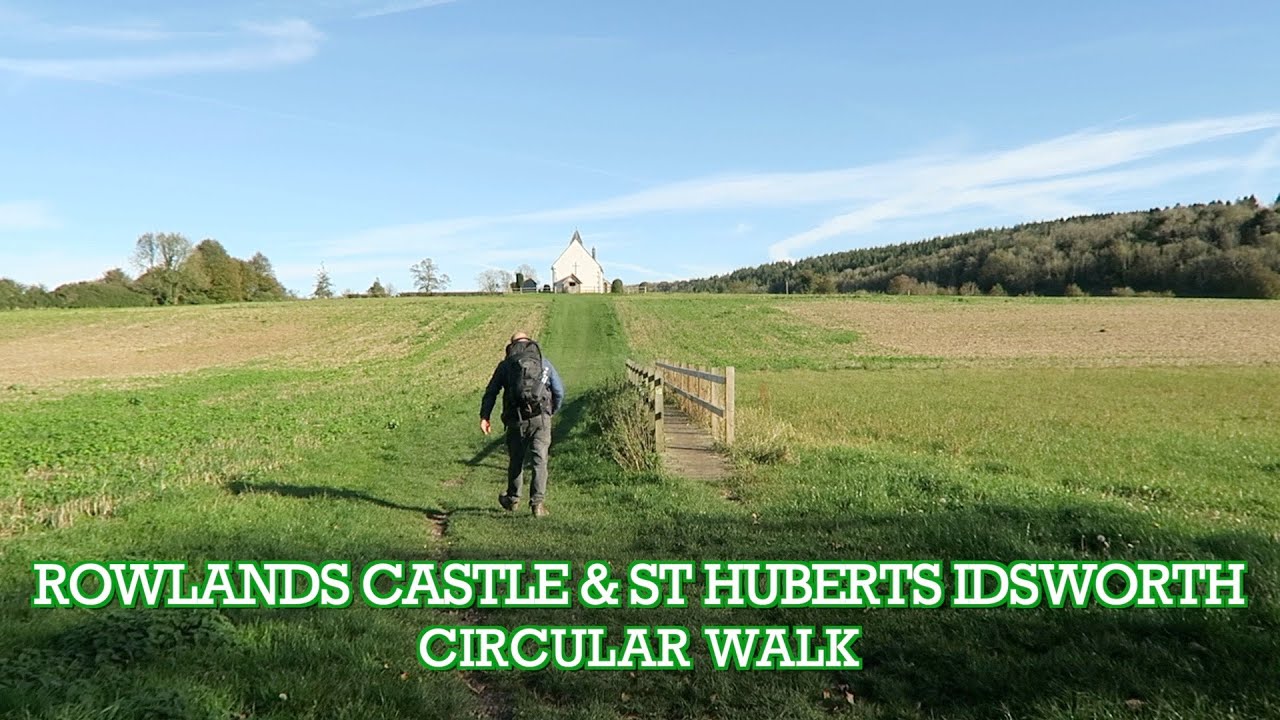 Rowlands Castle to St Hubert's Idsworth | Cool Dudes Walking Club - YouTube