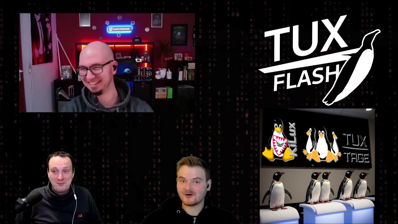 Tux-Flash Podcast: Kilux und Tux-Tage - YouTube