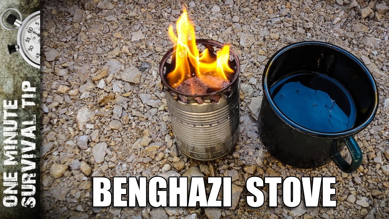 Benghazi Stove DIY: The WW2 Desert Cooker for Emergency & Survival ...