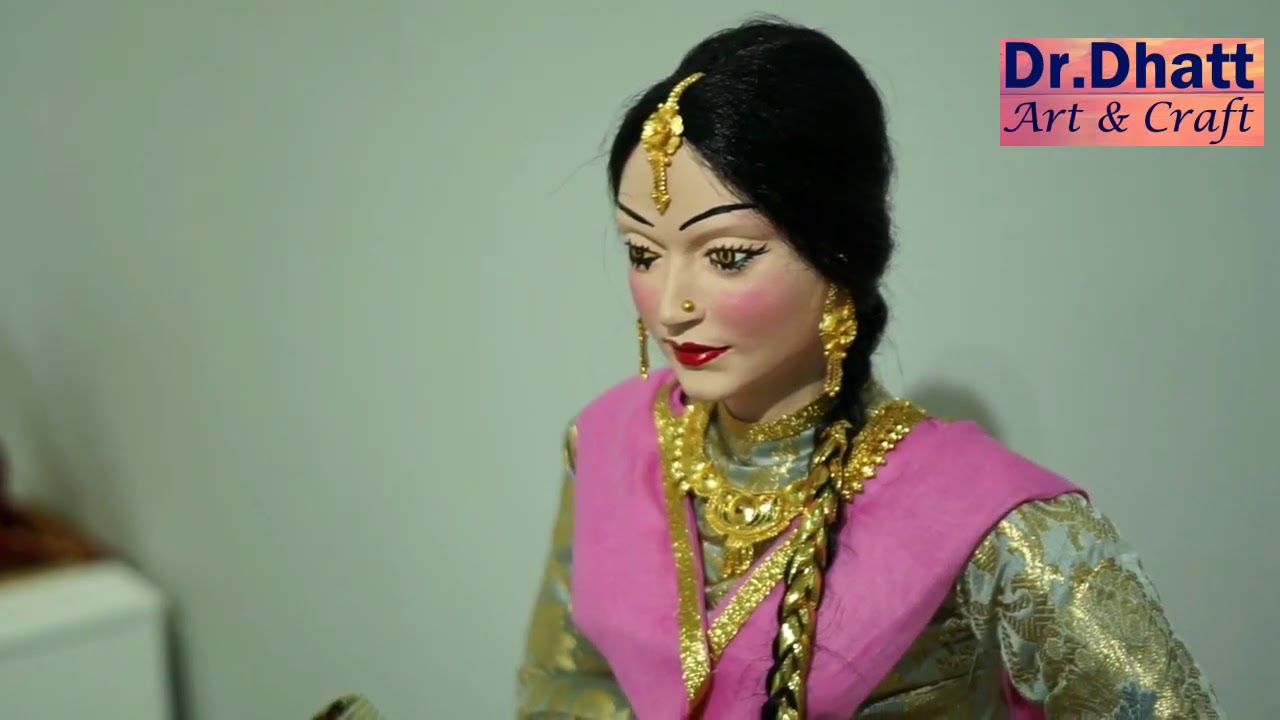 Dolls exclusively made by Dr Davinder Dhatt Guddiyan Patole heritage of ...