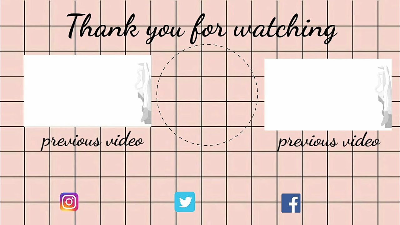 Cute intro and outro templates for free - YouTube