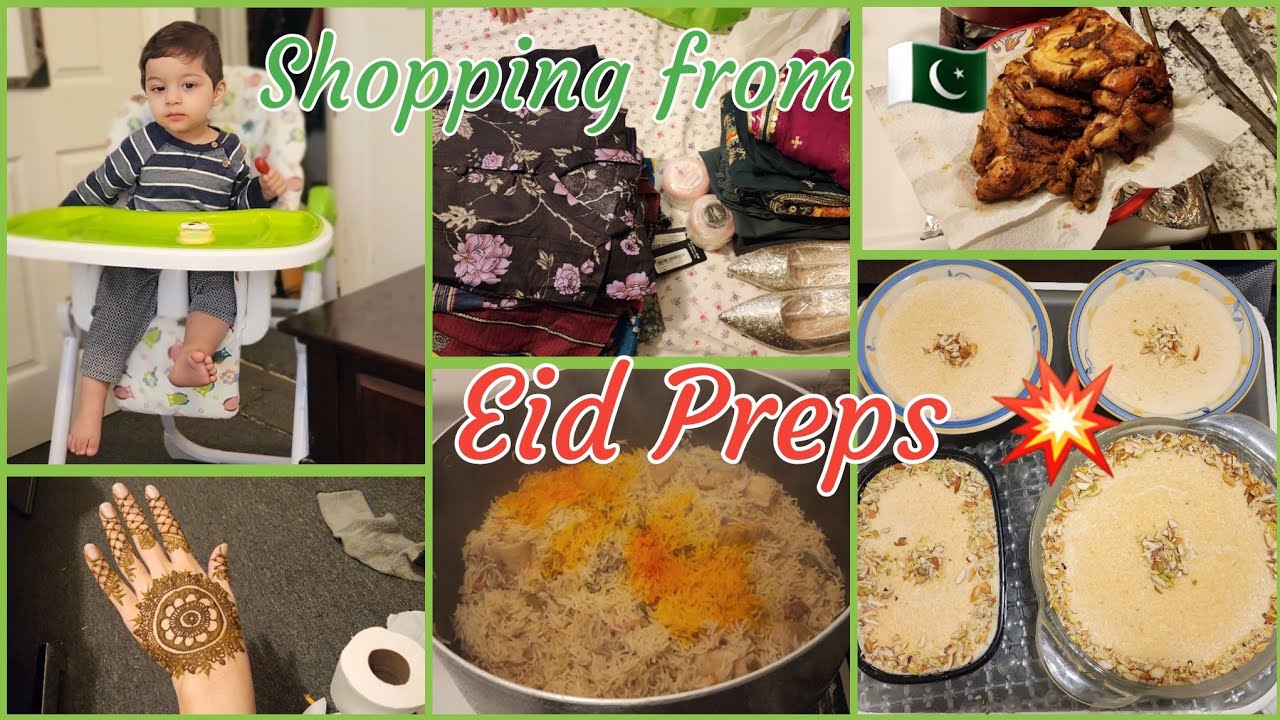 Eid Prepations and Day 1 ️ || Our First Eid in USA 🇺🇸 || Eid Special ...