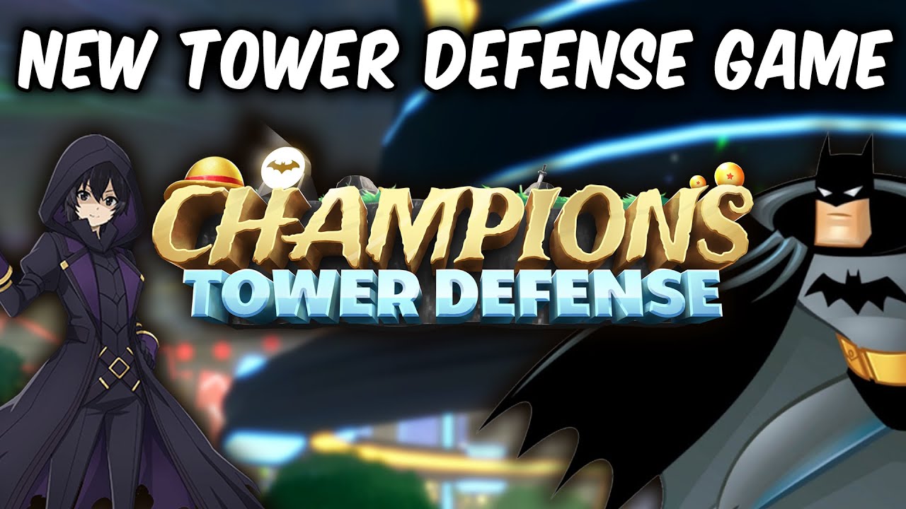 This New Tower Defense Game COMBINED ANIME With SUPERHEROES? Champions ...