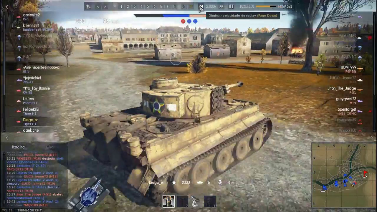 War Thunder Tiger E E Tiger H1 Youtube 1757