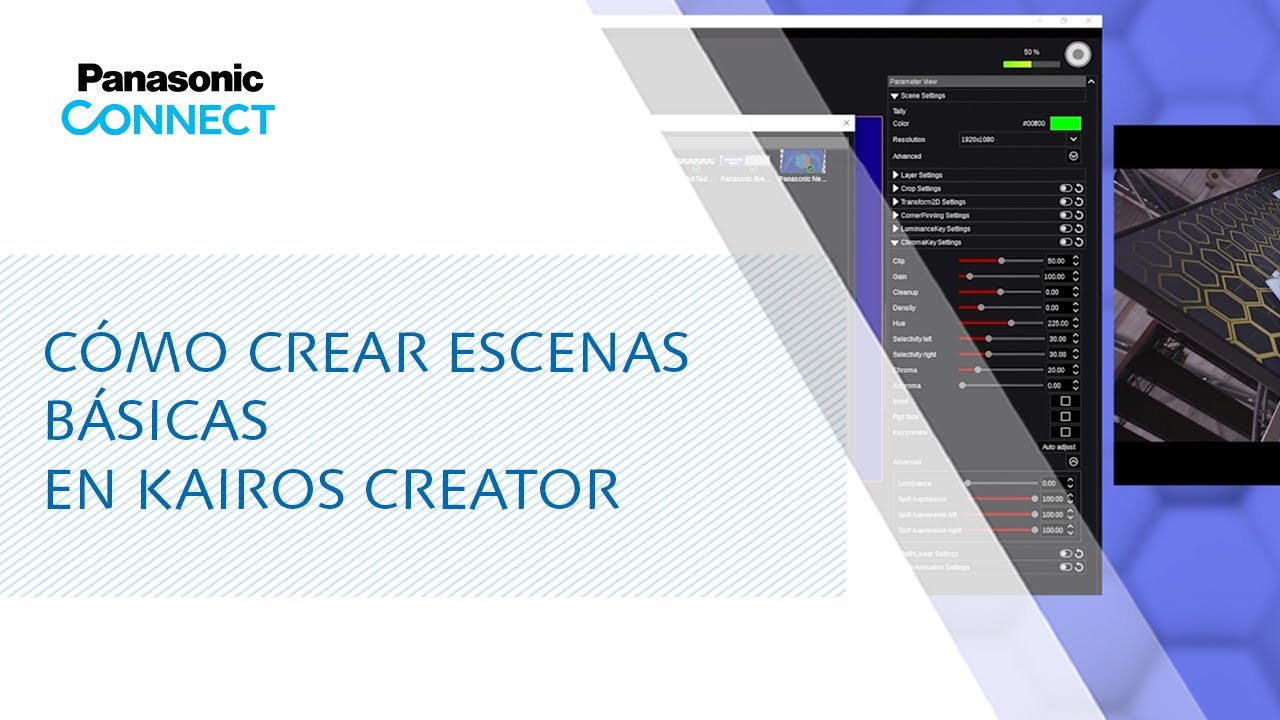 Cómo crear escenas básicas en Kairos Creator - YouTube