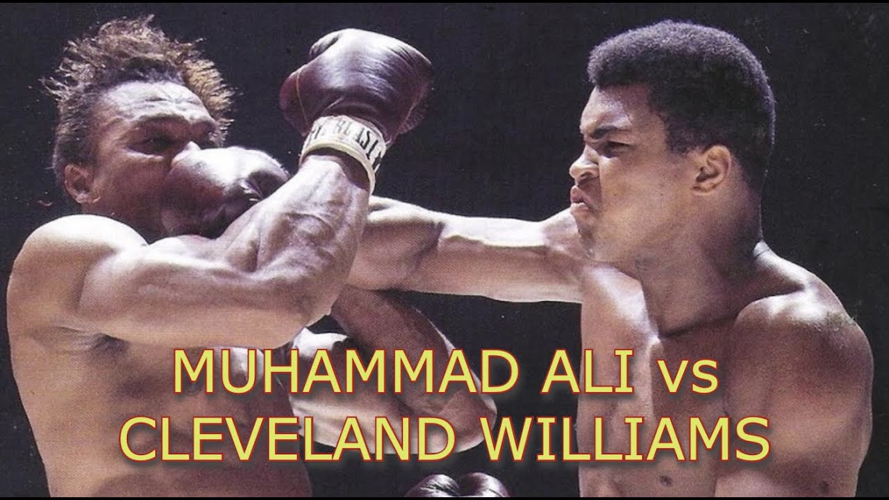 Muhammad Ali vs Cleveland Williams - Ali at his all-time best? - YouTube
