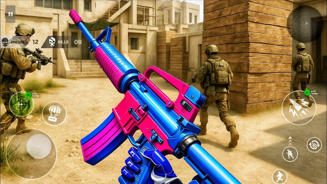FPS Commando Strike Mission - Offline Gun Games - Android GamePlay ...