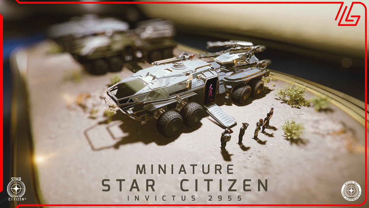 Miniature Star Citizen - Invictus 2955 - YouTube
