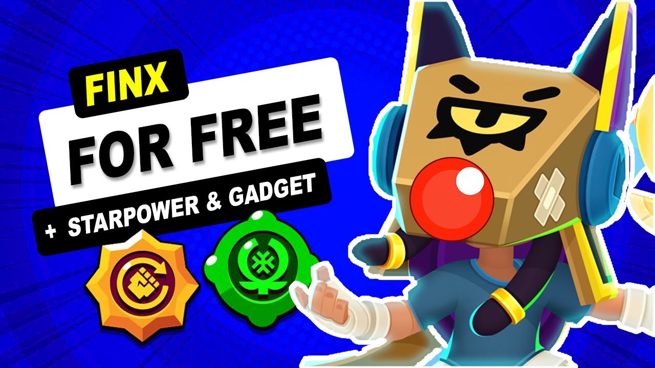 FREE Finx with Starpower and Gadget - YouTube