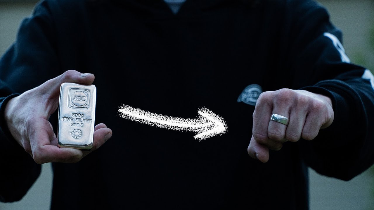 SILVER RING CASTING!! - YouTube