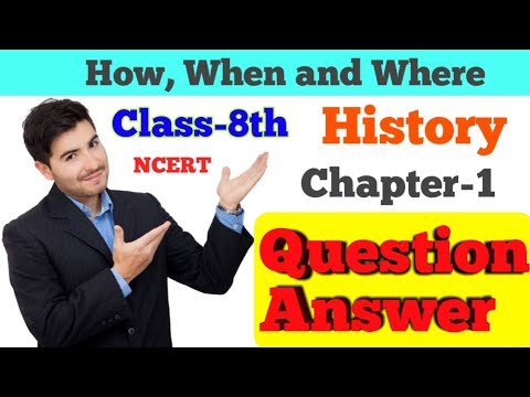 Class 8 History Chapter 1 question answer | NCERT History | By ...