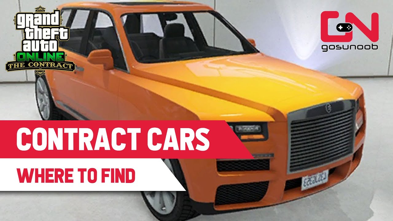 GTA Online The CONTRACT CARS Where To Find YouTube gta-online-the-contract-cars-where-to-find-youtube