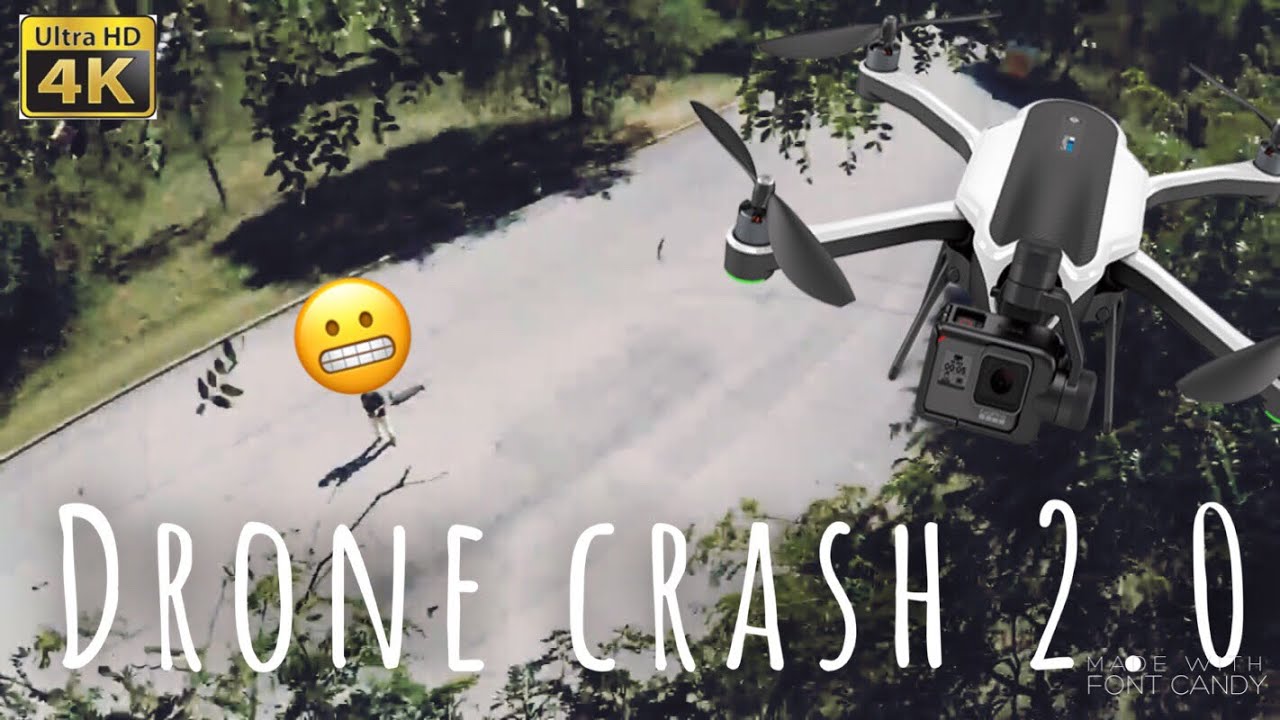 GoPro Karma drone FOLLOW MODE & CRASH 4K 9/30/17 - YouTube