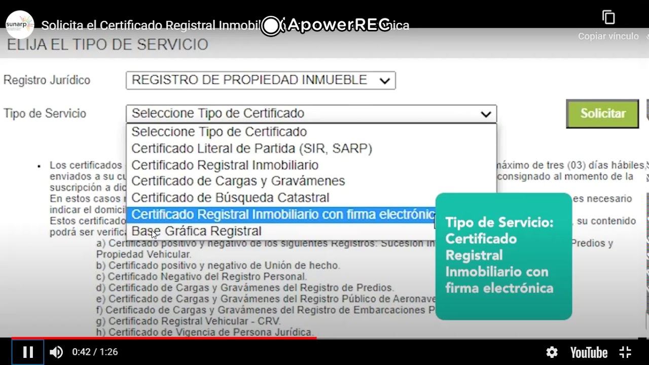 ¿Que es el CRI - Sunarp? y ¿Cómo sacar el CRI? - YouTube