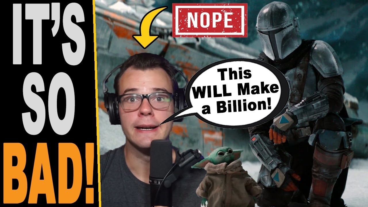 Disney Star Wars Shills Try and FAIL to Hype The Mandalorian and Grogu ...