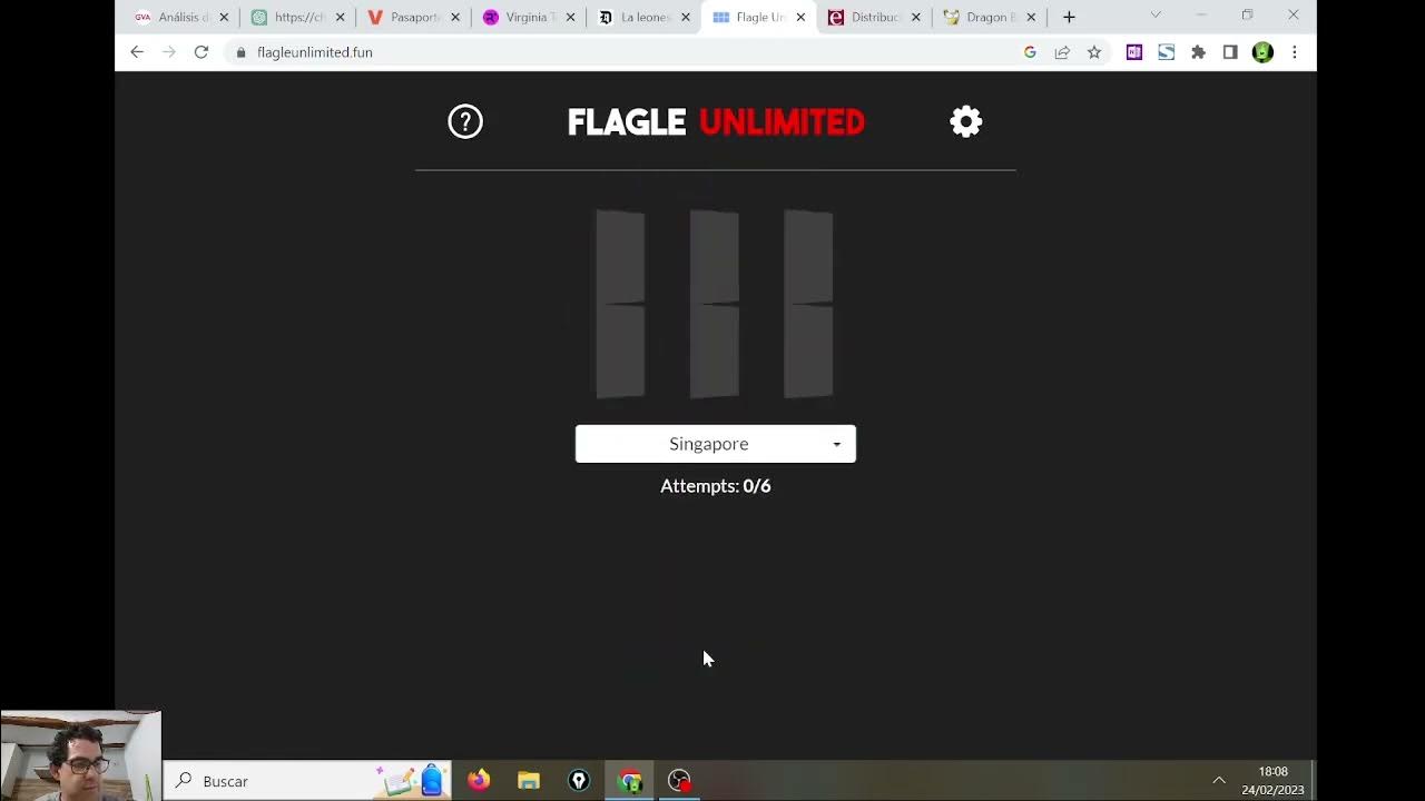 JUEGOS GEOGRÁFICOS (046) - DIEZ MINUTOS DE FLAGLE UNLIMITED - YouTube