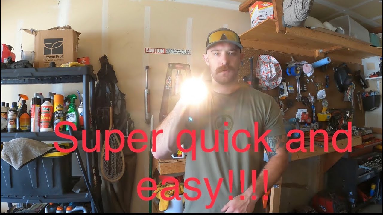 Fixing and overview of an easy custom car mounted flashlight holder ...