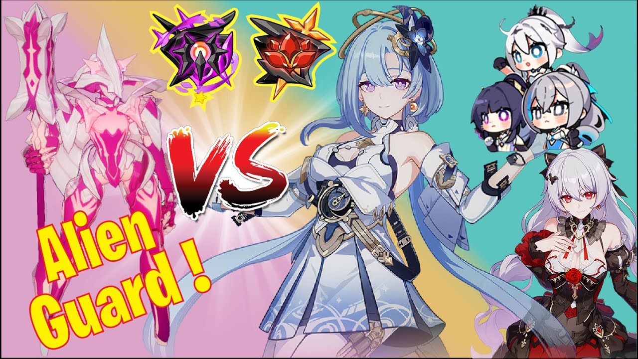 [Honkai Abyss] Nirvana & Red Lotus Alien Guard (D505)(D462) - [Honkai ...