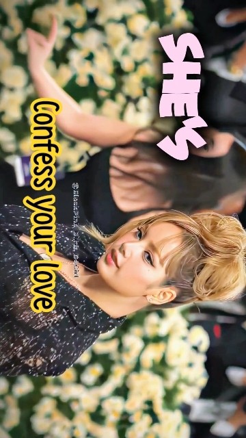 Blackpink Lisa X Confess your love phonk hard edit, Lisa hair flip ...