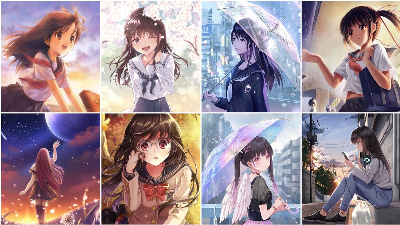 Cute Cartoon Anime Dpz for girls/unique anime dp for whatsapp | Girls ...