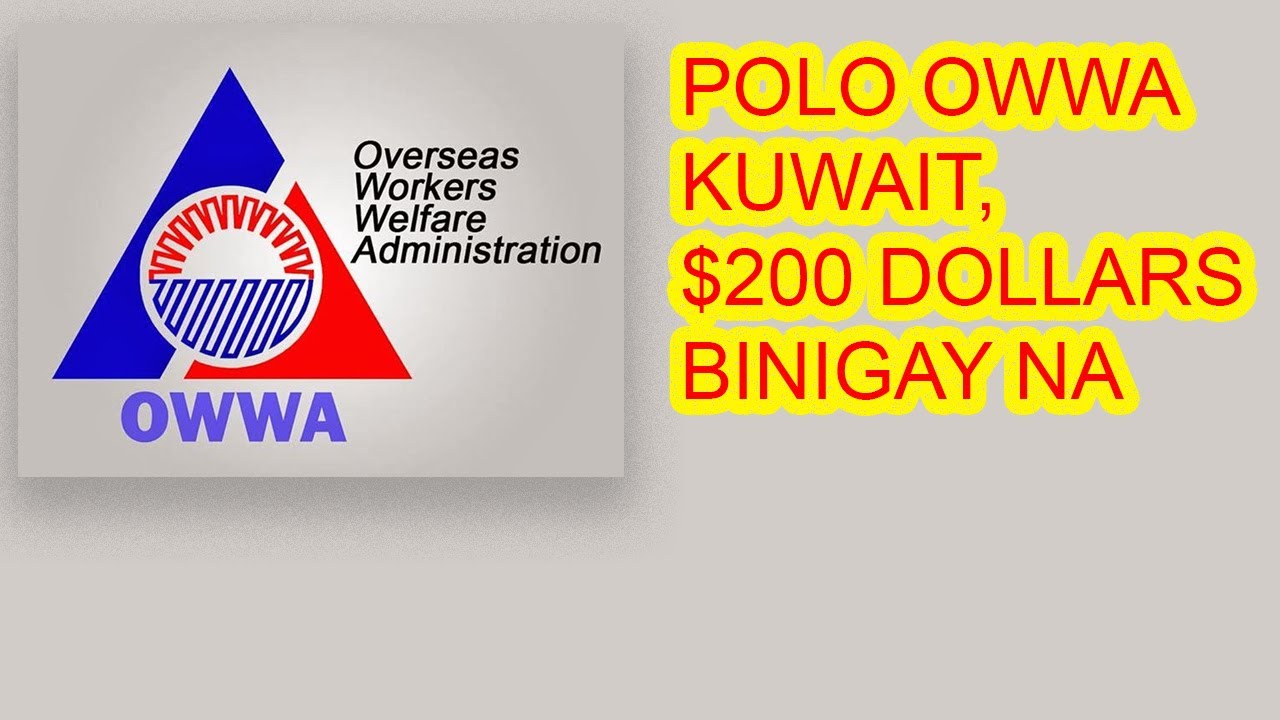 POLO OWWA KUWAIT ACTUAL DISTRIBUTION OF $200 DOLE AKAP FOR OFW IN ...