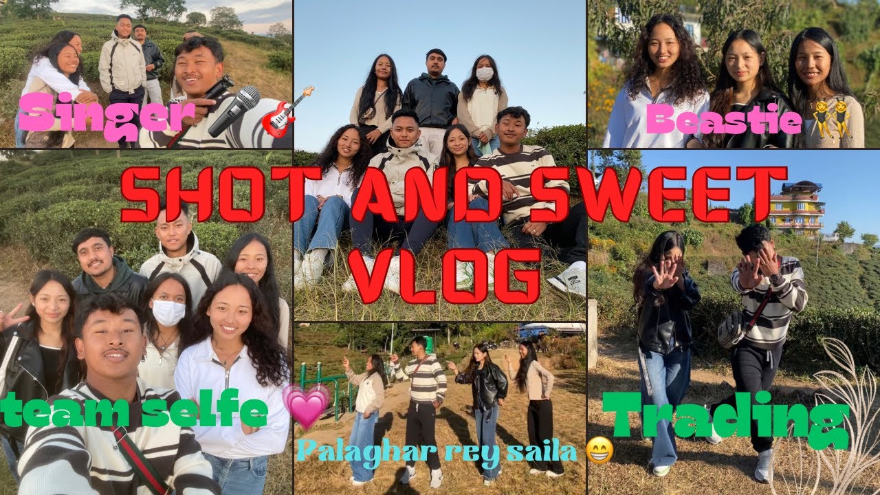 Sweet vlog with sister and brother 🎤🎸🫶🏻 Ilam chiya bari🍃🌱 - YouTube