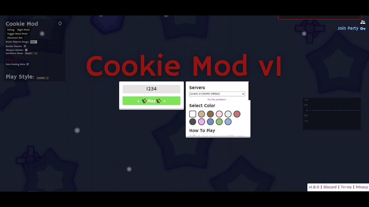 Moomoo.io test cookie mod v1. - YouTube