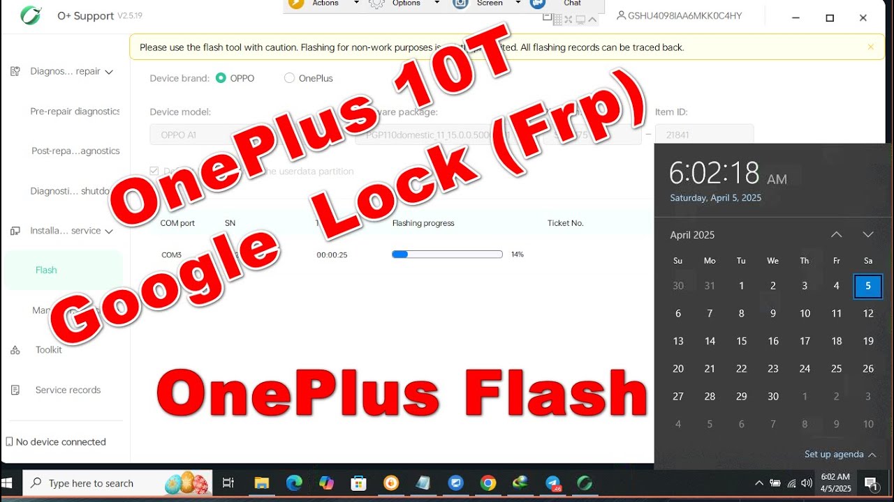 𝗢𝗻𝗲𝗣𝗹𝘂𝘀 𝟭𝟬𝗧 (𝗖𝗣𝗛𝟮𝟰𝟭𝟯) 𝗙𝗿𝗽 𝗪𝗶𝘁𝗵 𝗢𝗻𝗹𝗶𝗻𝗲 (𝗔𝘂𝘁𝗵) 𝗙𝗹𝗮𝘀𝗵 𝗯𝘆 𝗢+𝗧𝗼𝗼𝗹 𝗽𝗿𝗼 [𝗢𝗽𝗽𝗼 ...