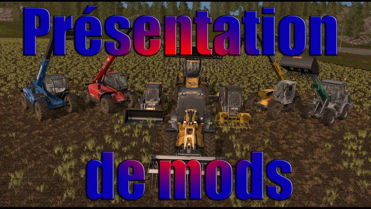 ( PC - XBOX - PS4 ) FS17 / Présentation de mods - YouTube