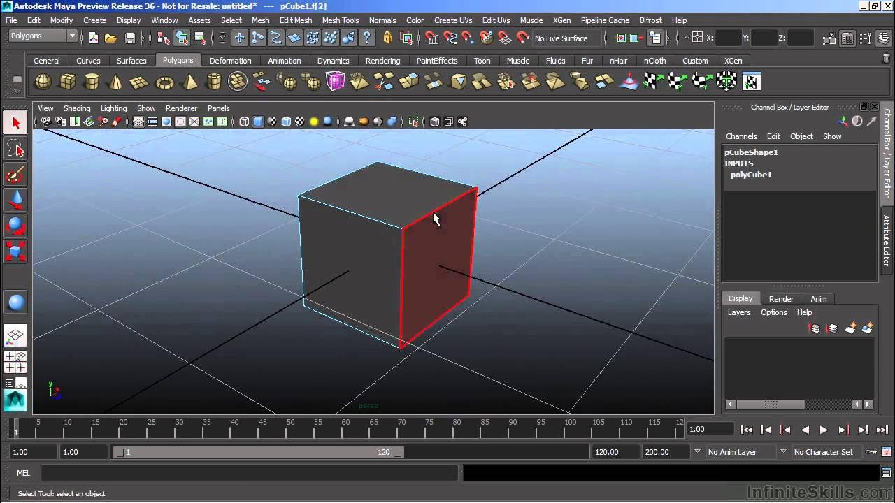 Autodesk Maya 2015 Tutorial | Primitive Objects - YouTube