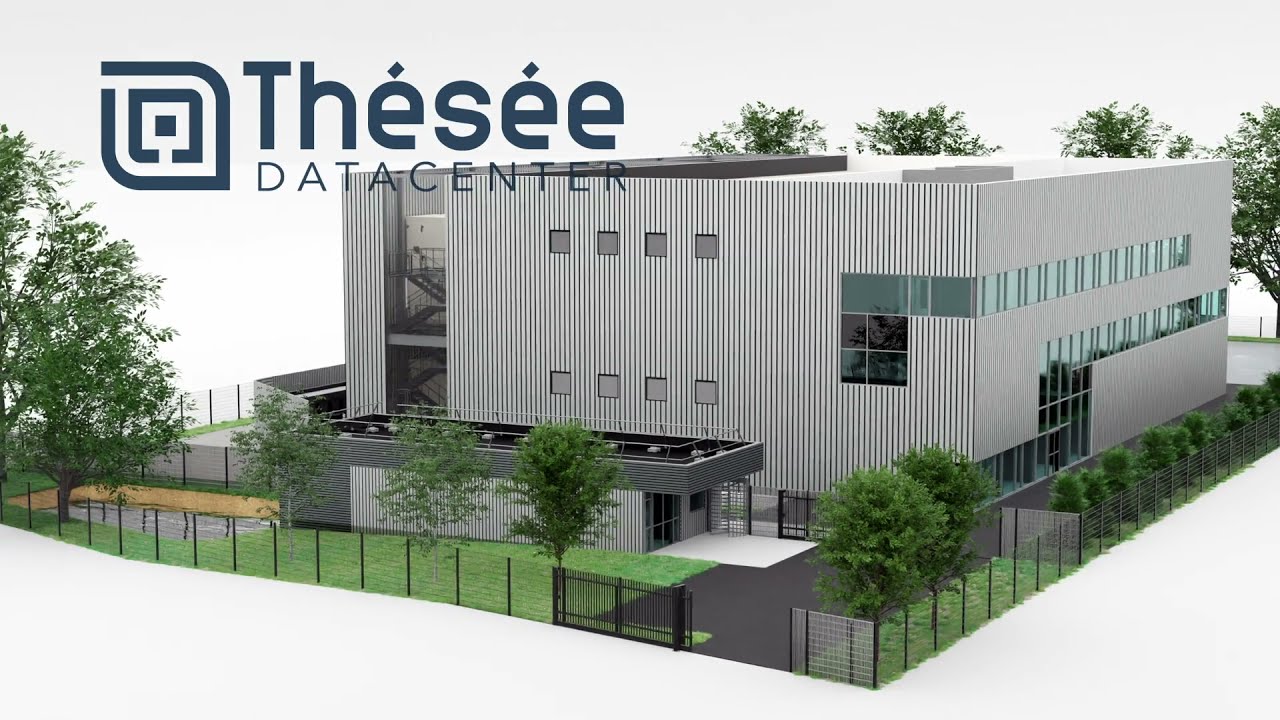 Thésée DataCenter - Présentation 3D du datacenter - YouTube