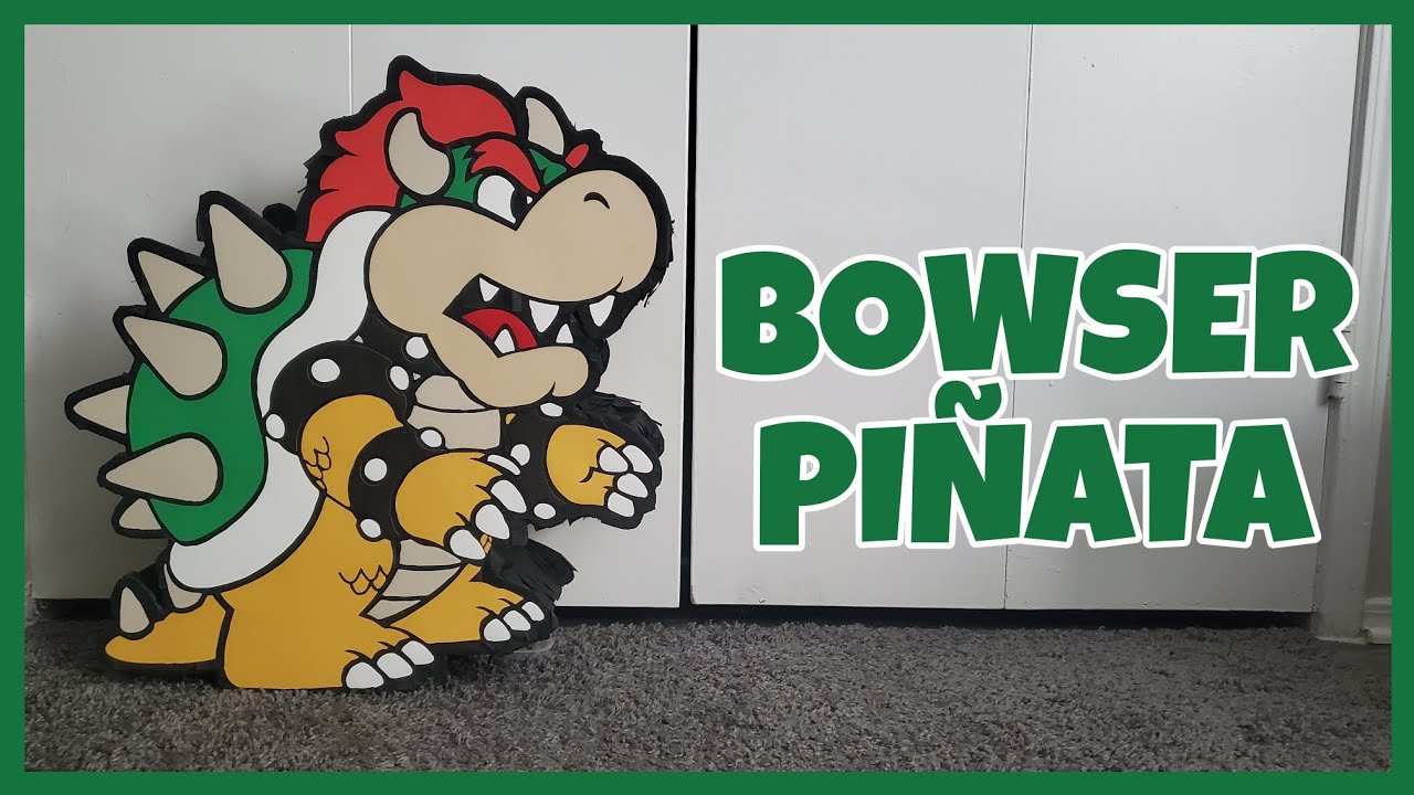 Cristina's Creations | DIY Bowser Piñata - YouTube