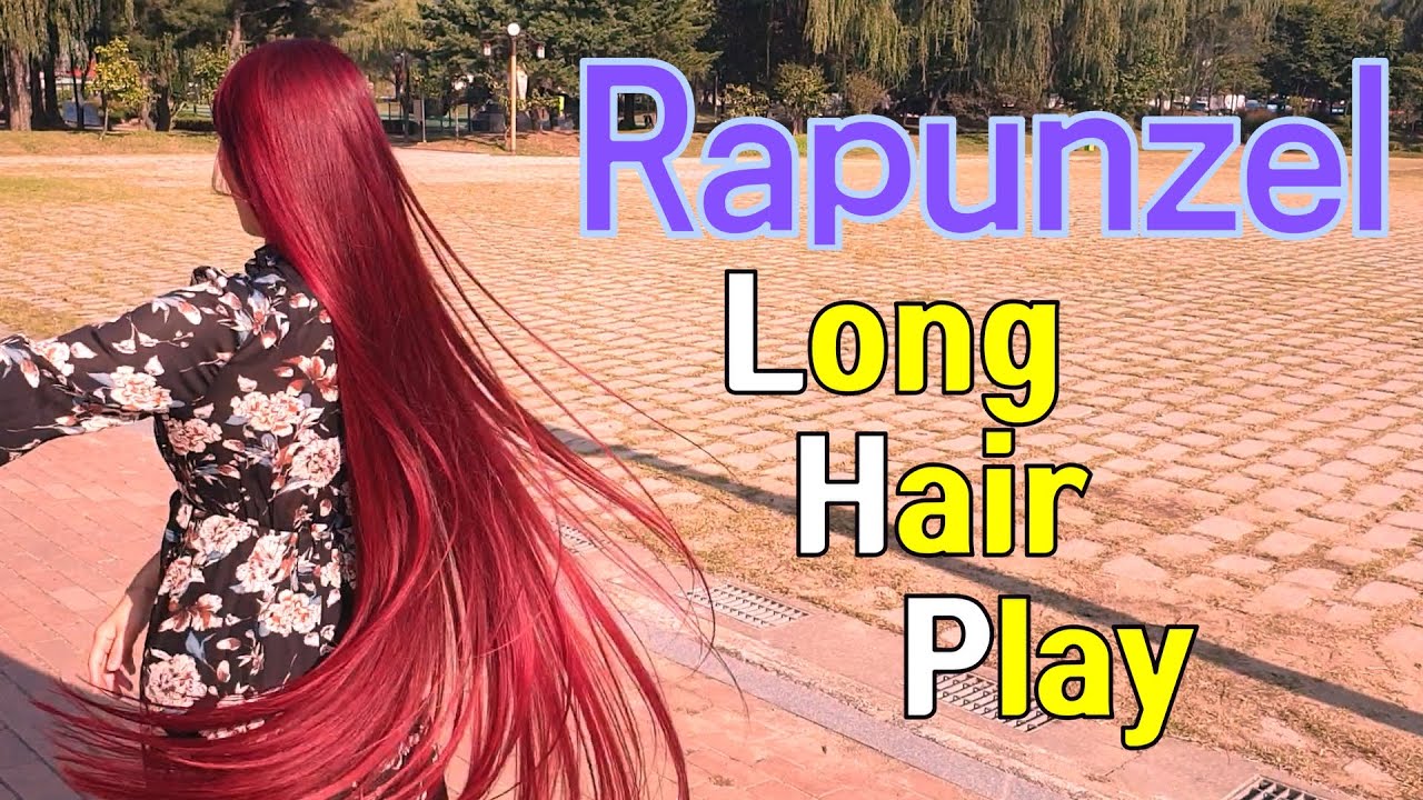 Rapunzel :: Long hair play :: beautiful long hair collection - YouTube