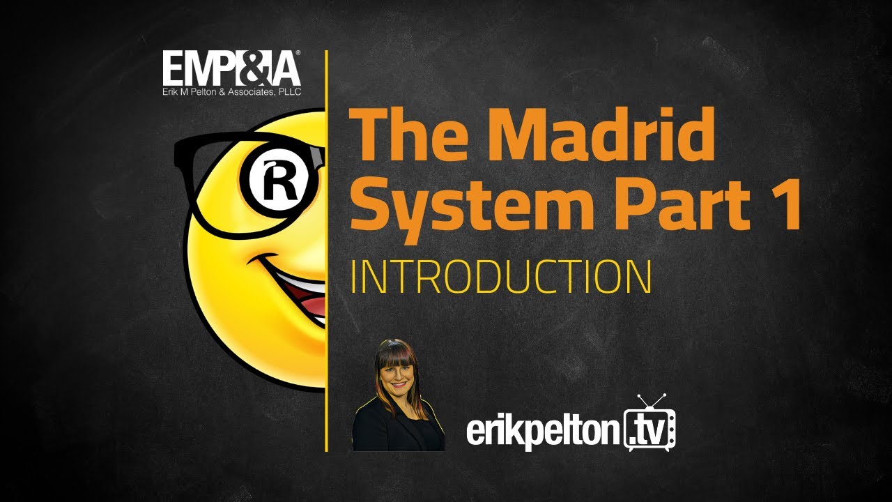 The WIPO Madrid Protocol's International Trademark Filing System Part 1 ...