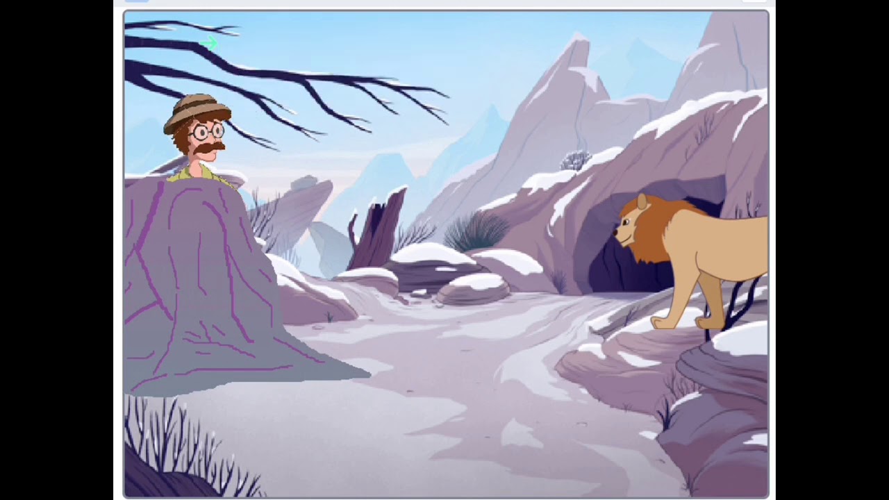 The Lion and the Mouse Story in Scratch - YouTube