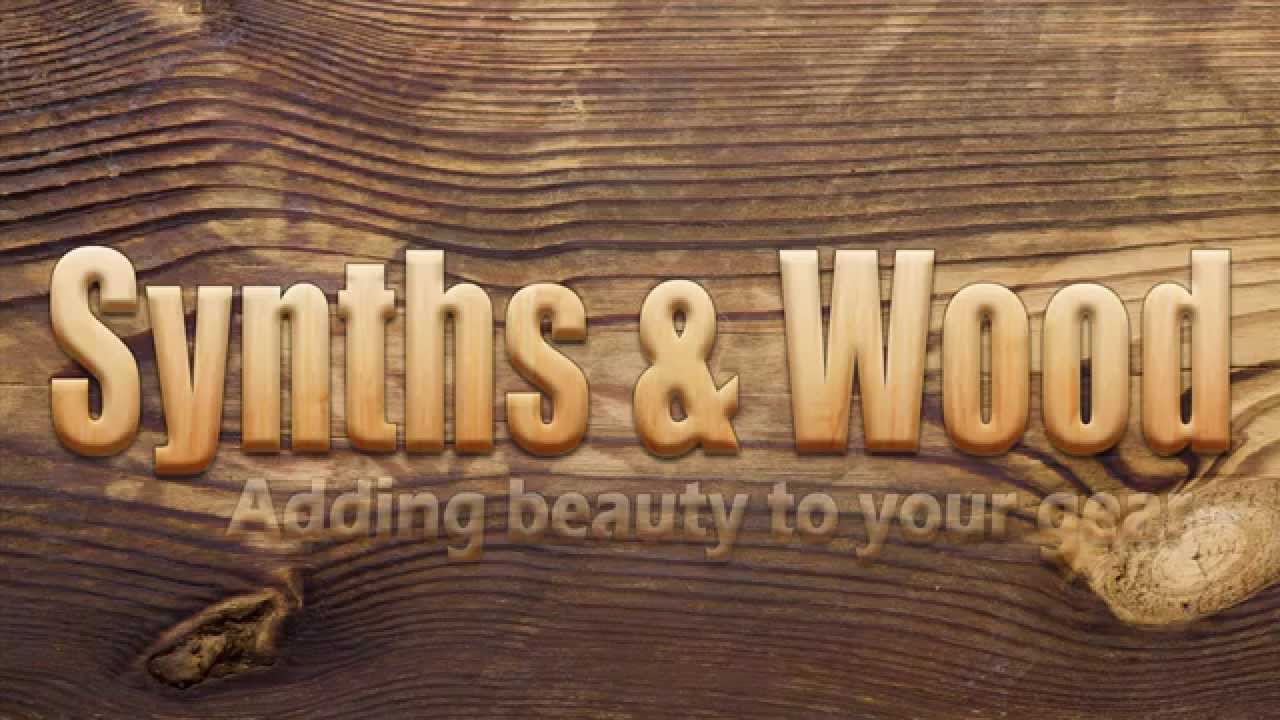 Synths & Wood, Custom end cheeks and stands for your analogue and ...