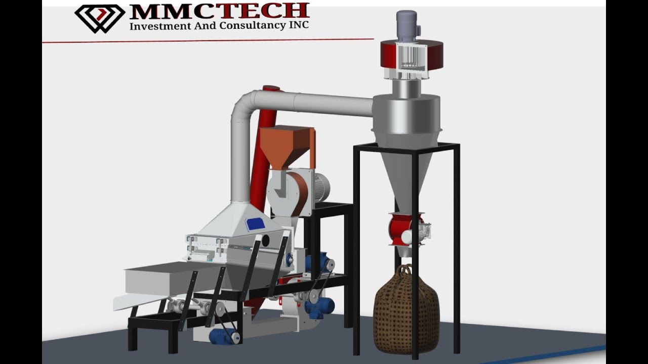 Buckwheat Hulling Density Separator - YouTube