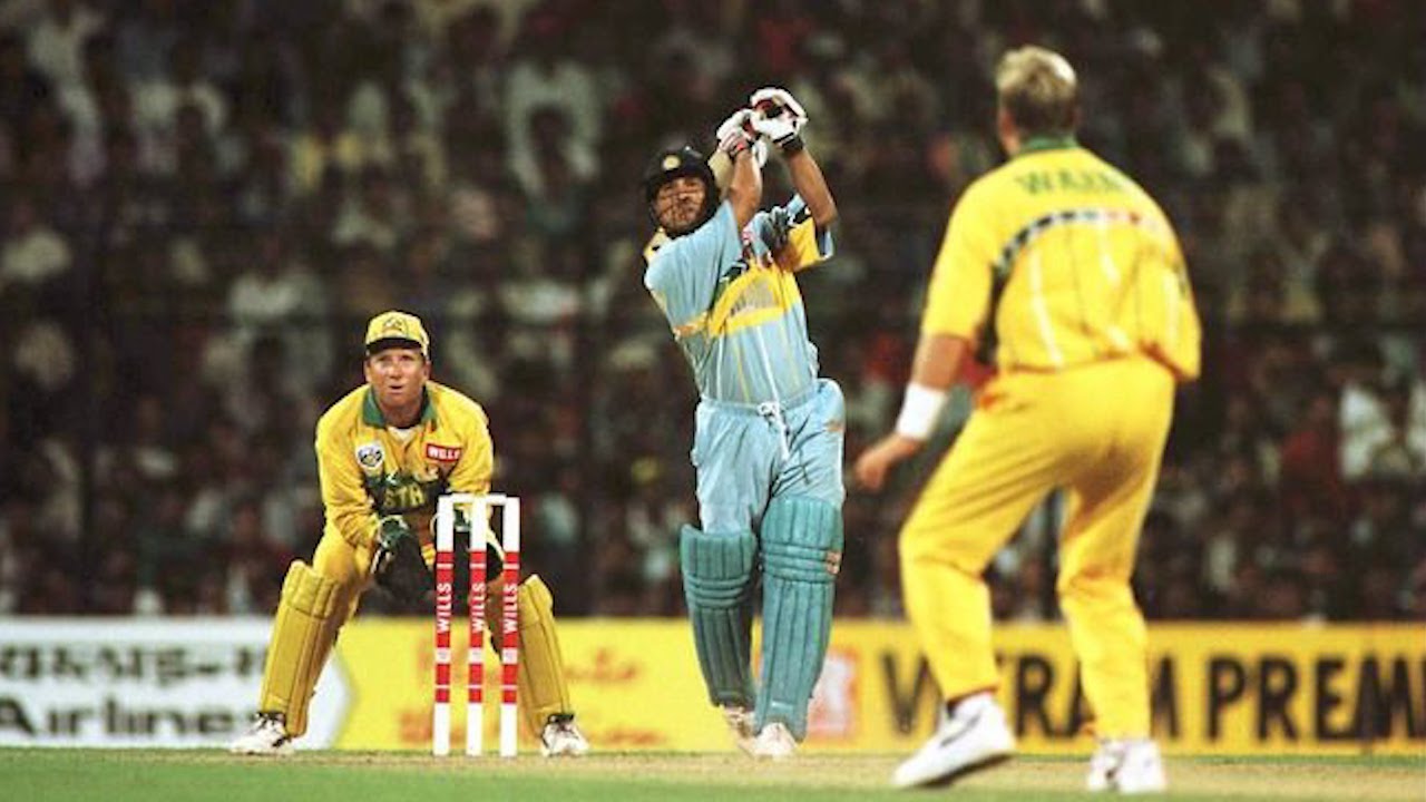 Angry Sachin Tendulkar Replying to Australia's Sledging's | 1996 World ...